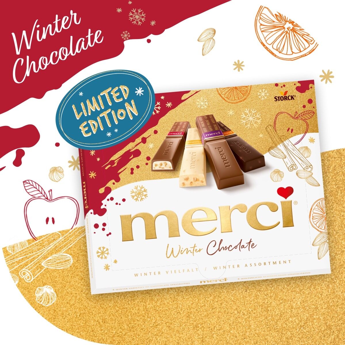 merci Winter Chocolate - slastno hvala za kraj godine!